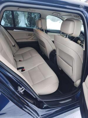Blue BMW 520 2011 in Kaunas, with an engine capacity of 2.00 L and mileage of 299 thousand km for 7200 €, photo 26 on AUTOMOTO.COM.LV