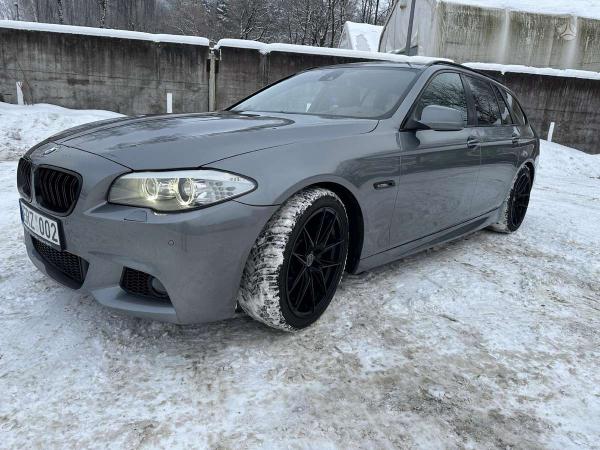 Blue BMW 520 2011 in Vilnius, with an engine capacity of 2.00 L and mileage of 293 thousand km for 8500 €, photo 1 on AUTOMOTO.COM.LV