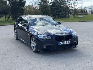 Blue BMW 520 2011 in Kaunas, with an engine capacity of 2.00 L and mileage of 430 thousand km for 9000 €, photo 6 on AUTOMOTO.COM.LV