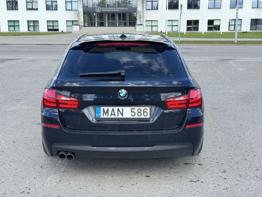 Blue BMW 520 2011 in Kaunas, with an engine capacity of 2.00 L and mileage of 430 thousand km for 9000 €, photo 11 on AUTOMOTO.COM.LV