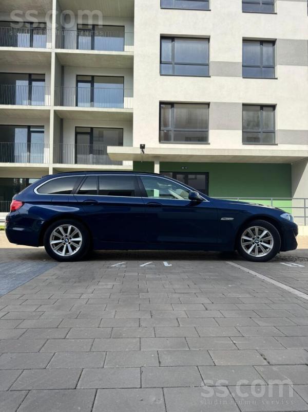 Blue BMW 520 2011 in Riga, with an engine capacity of 2.00 L and mileage of 350 thousand km for 5850 €, photo 8 on AUTOMOTO.COM.LV