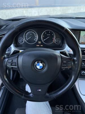 Blue BMW 520 2011 in Riga, with an engine capacity of 2.00 L and mileage of 222 thousand km for 9100 €, photo 10 on AUTOMOTO.COM.LV
