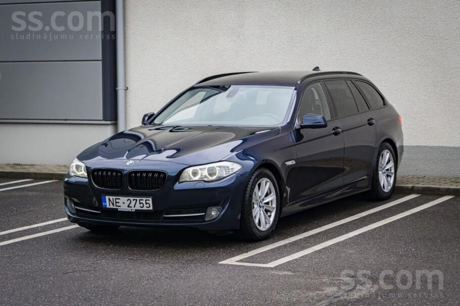 Zils BMW 520 2011 Rīga, ar dzinēja tilpumu 2.00 L un nobraukumu 217 tūkst. km par 6950 €, foto 1 vietnē AUTOMOTO.COM.LV