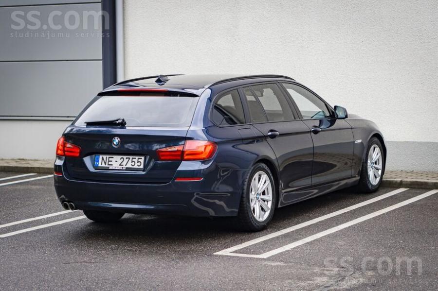 Zils BMW 520 2011 Rīga, ar dzinēja tilpumu 2.00 L un nobraukumu 217 tūkst. km par 6950 €, foto 5 vietnē AUTOMOTO.COM.LV