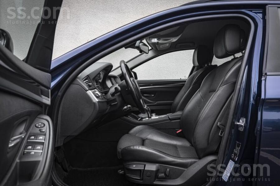 Zils BMW 520 2011 Rīga, ar dzinēja tilpumu 2.00 L un nobraukumu 217 tūkst. km par 6950 €, foto 9 vietnē AUTOMOTO.COM.LV