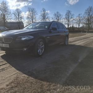 Blue BMW 520 2011 in Talsi, with an engine capacity of 2.00 L and mileage of 216 thousand km for 6000 €, photo  on AUTOMOTO.COM.LV