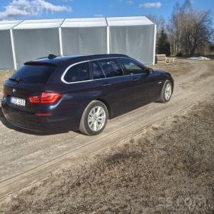 Синий БМВ 520 2011 в Талси, объемом двигателя 2.00 л и пробегом 216 тыс. км за 6000 €, фото 3 на AUTOMOTO.COM.LV