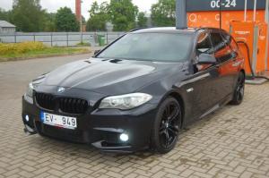 Blue BMW 520 2011 in Jekabpils, with an engine capacity of 2.00 L and mileage of 269 thousand km for 10500 €, photo 4 on AUTOMOTO.COM.LV