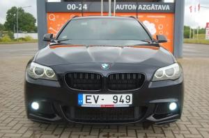 Blue BMW 520 2011 in Jekabpils, with an engine capacity of 2.00 L and mileage of 269 thousand km for 10500 €, photo 5 on AUTOMOTO.COM.LV