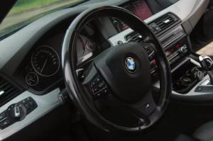Blue BMW 520 2011 in Jekabpils, with an engine capacity of 2.00 L and mileage of 269 thousand km for 10500 €, photo 14 on AUTOMOTO.COM.LV