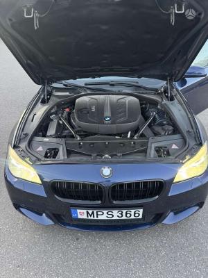 Blue BMW 520 2011 in Vilnius, with an engine capacity of 2.00 L and mileage of 282 thousand km for 10000 €, photo 9 on AUTOMOTO.COM.LV