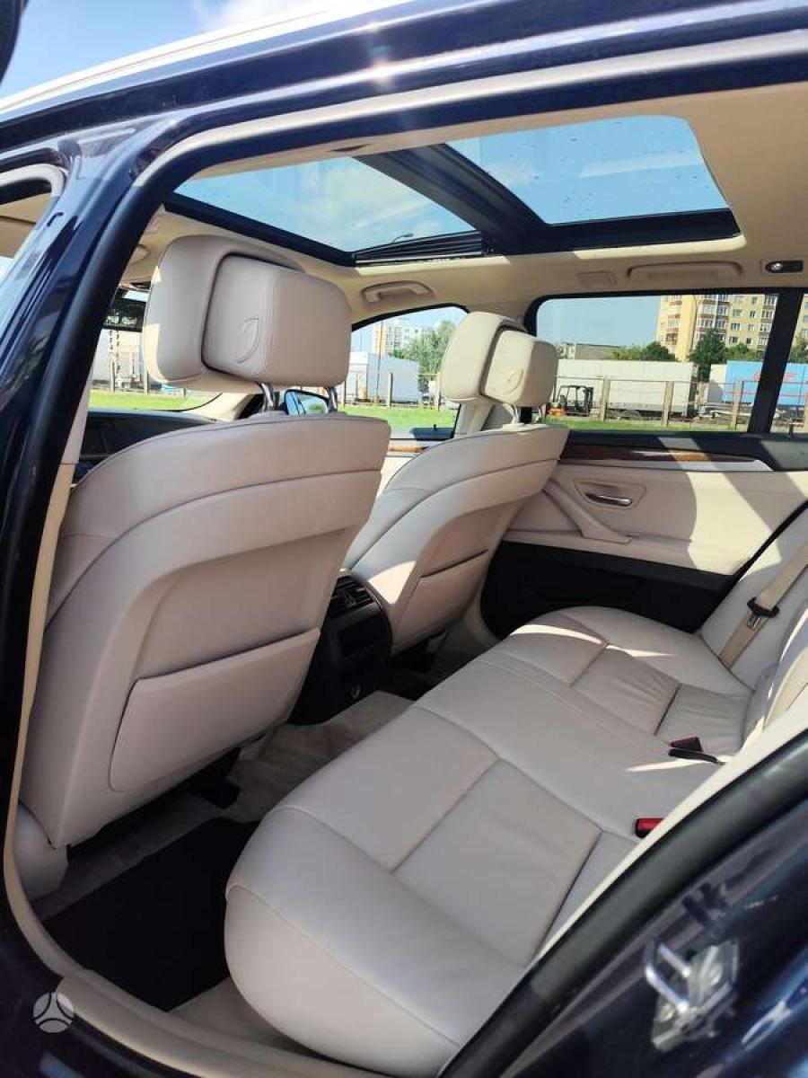 Zils BMW 520 2011 Panevēža, ar dzinēja tilpumu 2.00 L un nobraukumu 313 tūkst. km par 7000 €, foto 14 vietnē AUTOMOTO.COM.LV