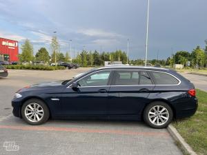 Blue BMW 520 2011 in Vilnius, with an engine capacity of 2.00 L and mileage of 301 thousand km for 7200 €, photo 3 on AUTOMOTO.COM.LV