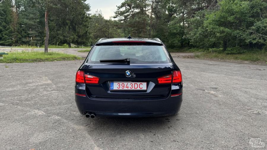Blue BMW 520 2011 in Raseiniai, with an engine capacity of 2.00 L and mileage of 316 thousand km for 6500 €, photo 6 on AUTOMOTO.COM.LV