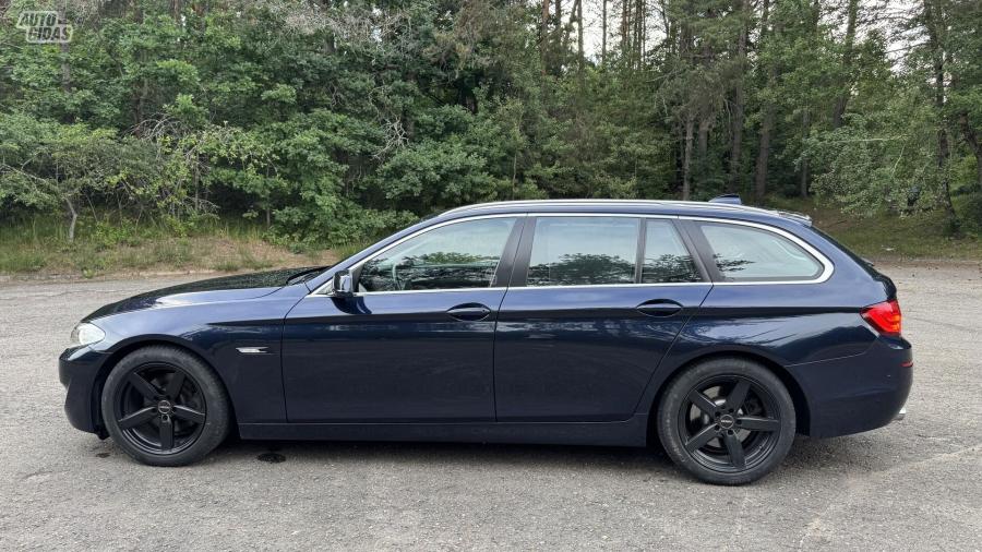 Blue BMW 520 2011 in Raseiniai, with an engine capacity of 2.00 L and mileage of 316 thousand km for 6500 €, photo 8 on AUTOMOTO.COM.LV