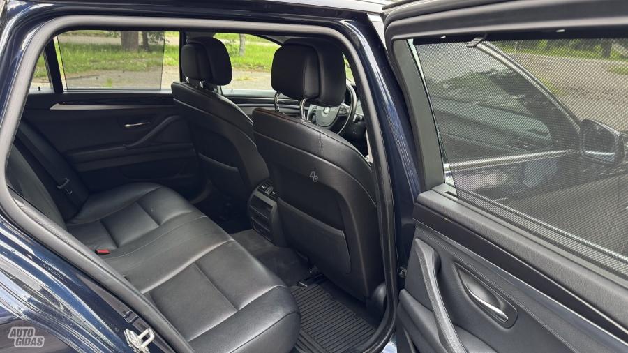 Blue BMW 520 2011 in Raseiniai, with an engine capacity of 2.00 L and mileage of 316 thousand km for 6500 €, photo 15 on AUTOMOTO.COM.LV