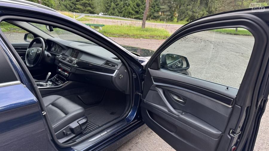 Blue BMW 520 2011 in Raseiniai, with an engine capacity of 2.00 L and mileage of 316 thousand km for 6500 €, photo 18 on AUTOMOTO.COM.LV