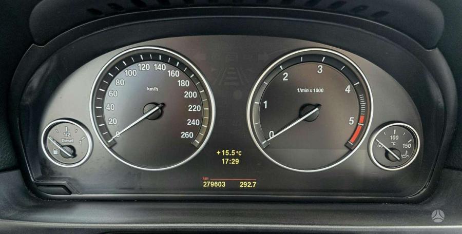 Синий БМВ 520 2011 в Таураге, объемом двигателя 2.00 л и пробегом 279 тыс. км за 7650 €, фото 16 на AUTOMOTO.COM.LV