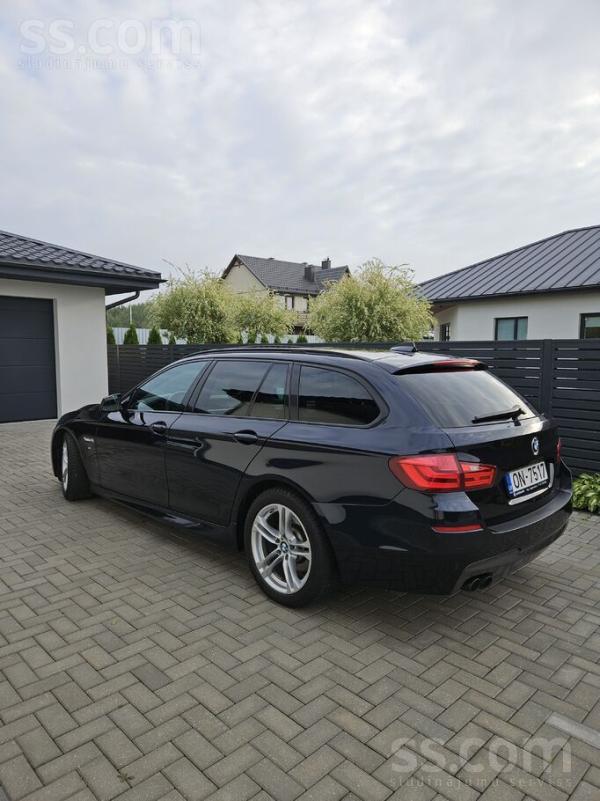 Blue BMW 520 2011 in Daugavpils, with an engine capacity of 2.00 L and mileage of 273 thousand km for 9350 €, photo 3 on AUTOMOTO.COM.LV