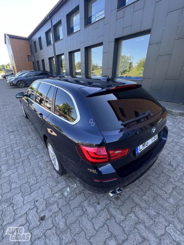 Blue BMW 520 2011 in Vilnius, with an engine capacity of 2.00 L and mileage of 403 thousand km for 6000 €, photo 11 on AUTOMOTO.COM.LV