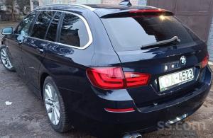 Blue BMW 520 2012 in Riga, with an engine capacity of 2.00 L and mileage of 0 thousand km for 4950 €, photo 4 on AUTOMOTO.COM.LV