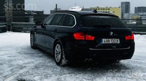 Blue BMW 520 2012 in Tallinn, with an engine capacity of 2.00 L and mileage of 253 thousand km for 10111 €, photo 6 on AUTOMOTO.COM.LV