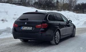 Blue BMW 520 2012 in Vilnius, with an engine capacity of 2.00 L and mileage of 289 thousand km for 7950 €, photo 4 on AUTOMOTO.COM.LV