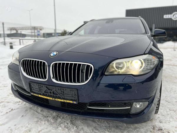 Синий БМВ 520 2012 в Шяуляй, объемом двигателя 2.00 л и пробегом 271 тыс. км за 9999 €, фото 11 на AUTOMOTO.COM.LV