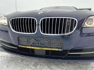 Blue BMW 520 2012 in Siauliai, with an engine capacity of 2.00 L and mileage of 271 thousand km for 9999 €, photo 15 on AUTOMOTO.COM.LV