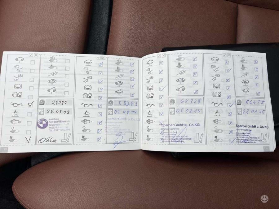 Blue BMW 520 2012 in Siauliai, with an engine capacity of 2.00 L and mileage of 271 thousand km for 9999 €, photo 37 on AUTOMOTO.COM.LV