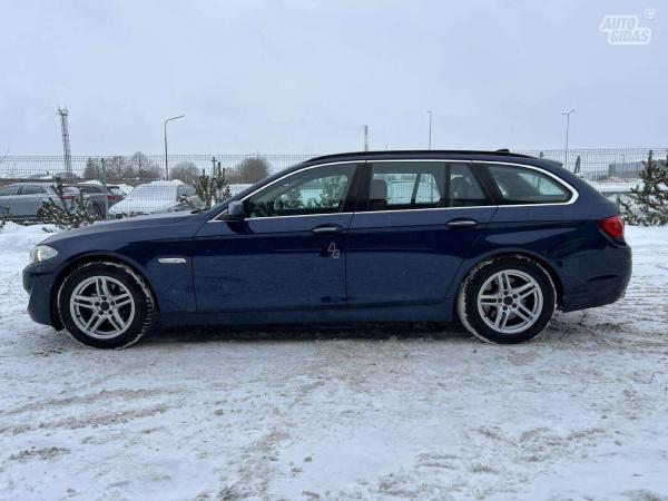Blue BMW 520 2012 in Siauliai, with an engine capacity of 2.00 L and mileage of 271 thousand km for 9800 €, photo 8 on AUTOMOTO.COM.LV