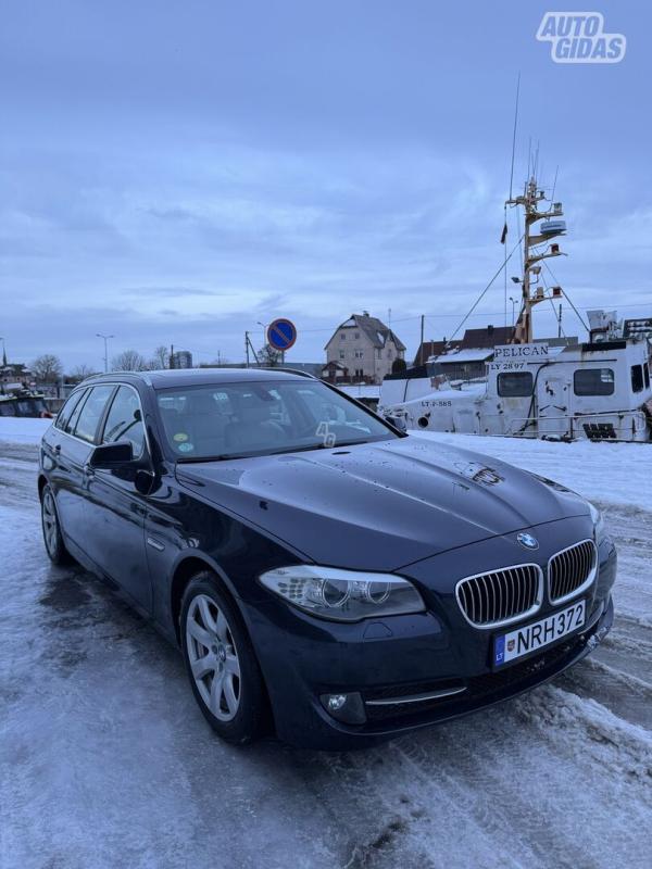 Blue BMW 520 2012 in Klaipeda, with an engine capacity of 2.00 L and mileage of 283 thousand km for 6600 €, photo 3 on AUTOMOTO.COM.LV