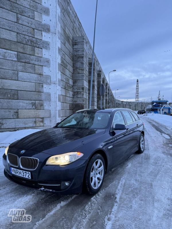 Blue BMW 520 2012 in Klaipeda, with an engine capacity of 2.00 L and mileage of 283 thousand km for 6600 €, photo 10 on AUTOMOTO.COM.LV