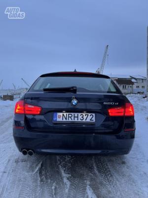 Blue BMW 520 2012 in Klaipeda, with an engine capacity of 2.00 L and mileage of 283 thousand km for 6600 €, photo 15 on AUTOMOTO.COM.LV
