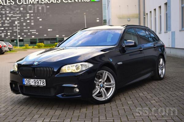 Blue BMW 520 2012 in Jelgava, with an engine capacity of 2.00 L and mileage of 0 thousand km for 11290 €, photo 2 on AUTOMOTO.COM.LV