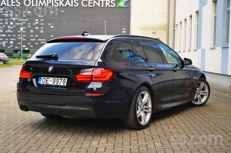 Blue BMW 520 2012 in Jelgava, with an engine capacity of 2.00 L and mileage of 0 thousand km for 11290 €, photo 4 on AUTOMOTO.COM.LV