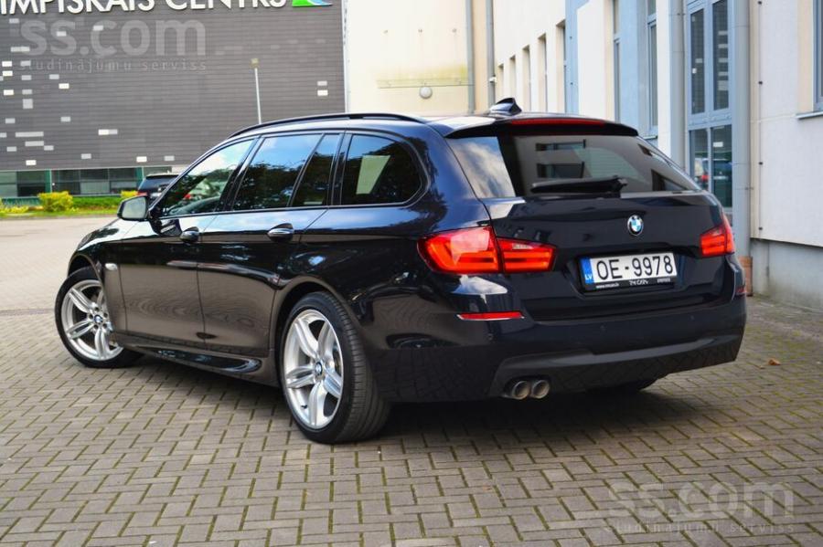 Blue BMW 520 2012 in Jelgava, with an engine capacity of 2.00 L and mileage of 0 thousand km for 11290 €, photo 5 on AUTOMOTO.COM.LV