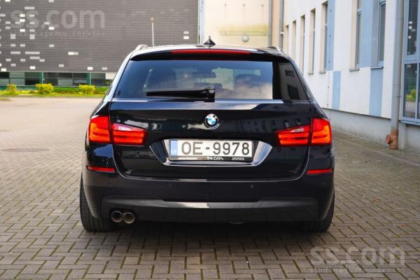 Blue BMW 520 2012 in Jelgava, with an engine capacity of 2.00 L and mileage of 0 thousand km for 11290 €, photo 5 on AUTOMOTO.COM.LV