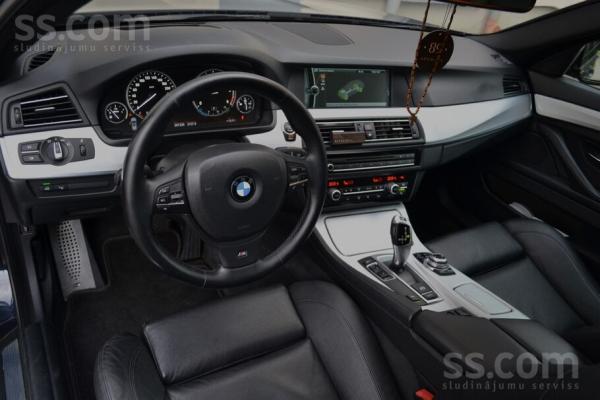 Blue BMW 520 2012 in Jelgava, with an engine capacity of 2.00 L and mileage of 0 thousand km for 11290 €, photo 7 on AUTOMOTO.COM.LV