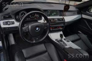 Blue BMW 520 2012 in Jelgava, with an engine capacity of 2.00 L and mileage of 0 thousand km for 11290 €, photo 8 on AUTOMOTO.COM.LV