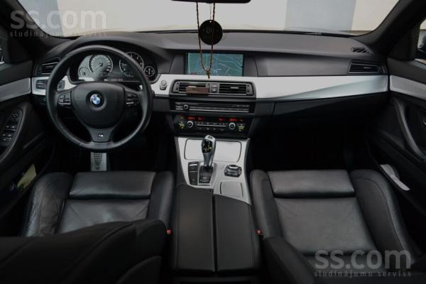 Blue BMW 520 2012 in Jelgava, with an engine capacity of 2.00 L and mileage of 0 thousand km for 11290 €, photo 9 on AUTOMOTO.COM.LV