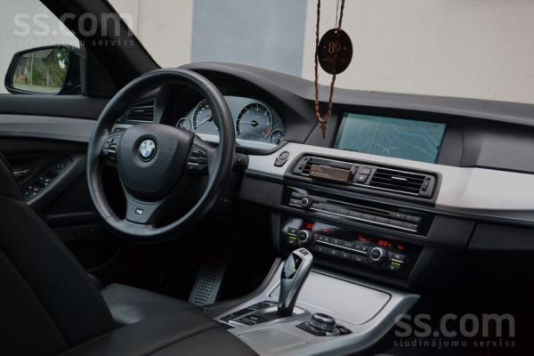Blue BMW 520 2012 in Jelgava, with an engine capacity of 2.00 L and mileage of 0 thousand km for 11290 €, photo 10 on AUTOMOTO.COM.LV