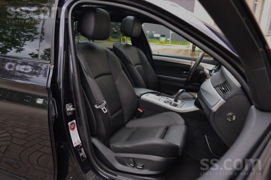 Blue BMW 520 2012 in Jelgava, with an engine capacity of 2.00 L and mileage of 0 thousand km for 11290 €, photo 12 on AUTOMOTO.COM.LV