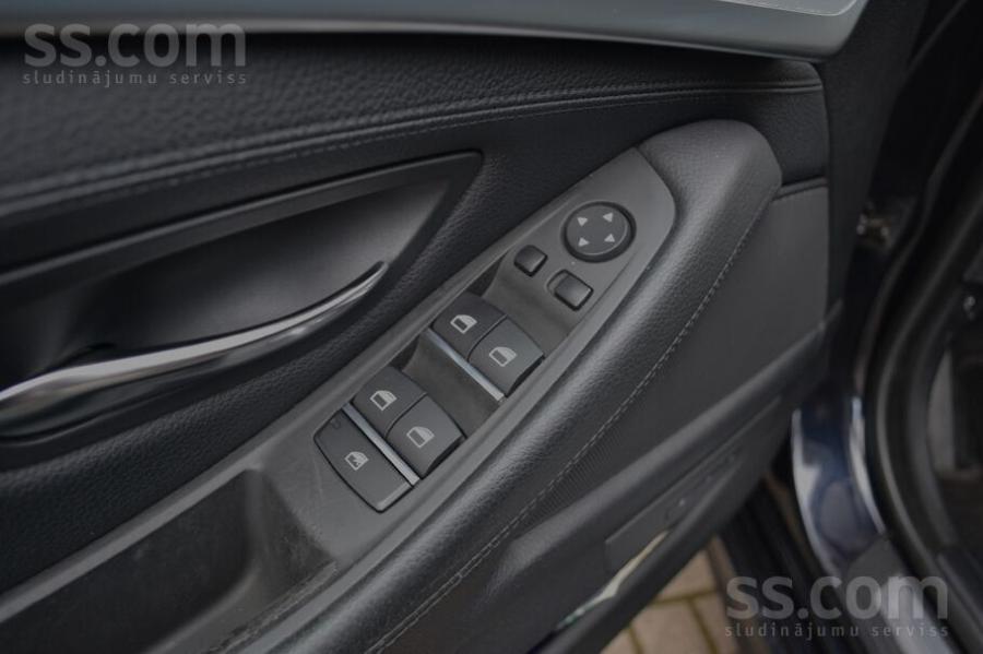 Blue BMW 520 2012 in Jelgava, with an engine capacity of 2.00 L and mileage of 0 thousand km for 11290 €, photo 19 on AUTOMOTO.COM.LV