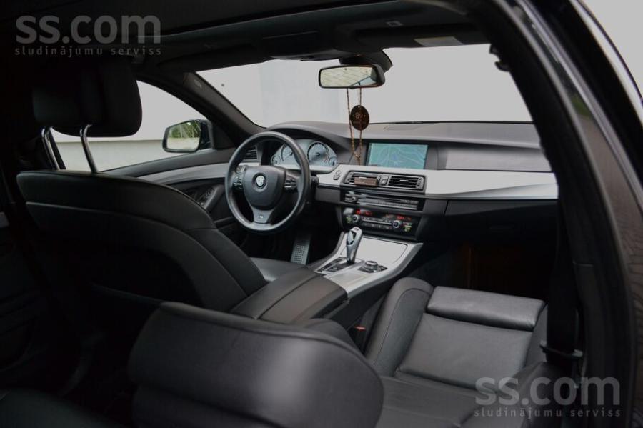 Blue BMW 520 2012 in Jelgava, with an engine capacity of 2.00 L and mileage of 0 thousand km for 11290 €, photo 31 on AUTOMOTO.COM.LV