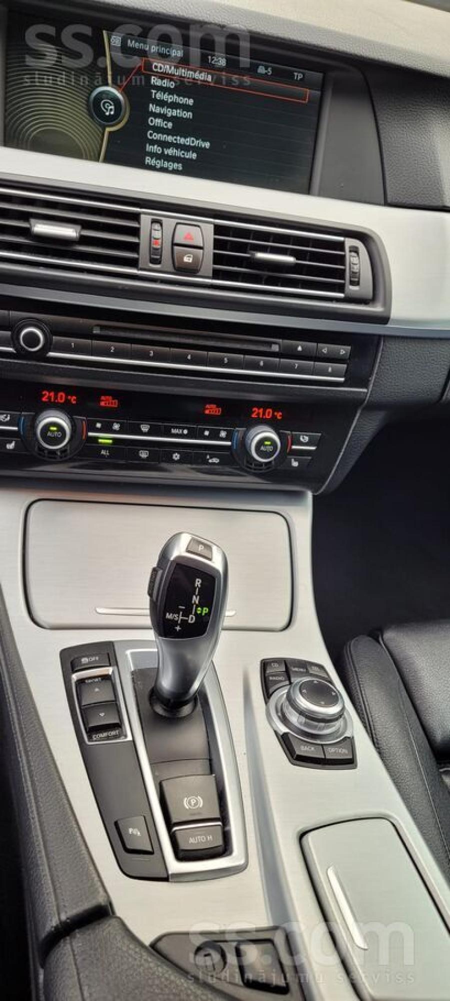 Zils BMW 520 2012 Ogre, ar dzinēja tilpumu 2.00 L un nobraukumu 224 tūkst. km par 9800 €, foto 12 vietnē AUTOMOTO.COM.LV