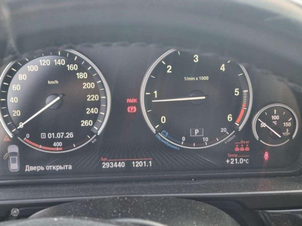 Blue BMW 520 2012 in Sakiai, with an engine capacity of 2.00 L and mileage of 293 thousand km for 7500 €, photo 8 on AUTOMOTO.COM.LV