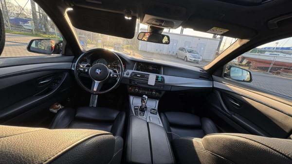 Blue BMW 520 2013 in Klaipeda, with an engine capacity of 2.00 L and mileage of 309 thousand km for 11500 €, photo 11 on AUTOMOTO.COM.LV