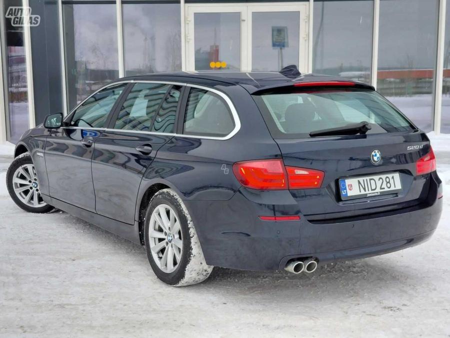 Zils BMW 520 2013 Viļņa, ar dzinēja tilpumu 2.00 L un nobraukumu 355 tūkst. km par 8000 €, foto 4 vietnē AUTOMOTO.COM.LV