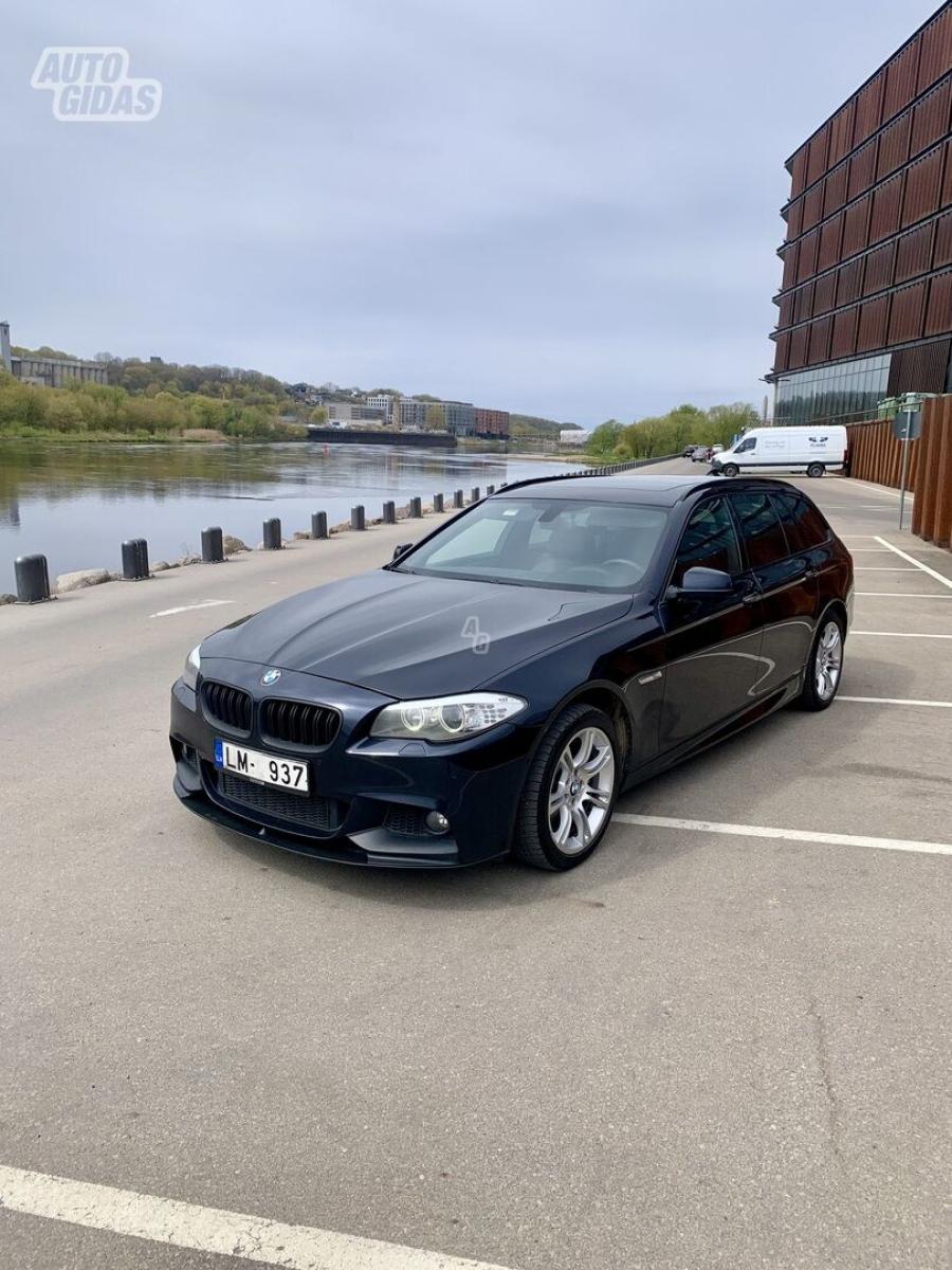 Blue BMW 520 2013 in Kaunas, with an engine capacity of 2.00 L and mileage of 342 thousand km for 9750 €, photo 3 on AUTOMOTO.COM.LV